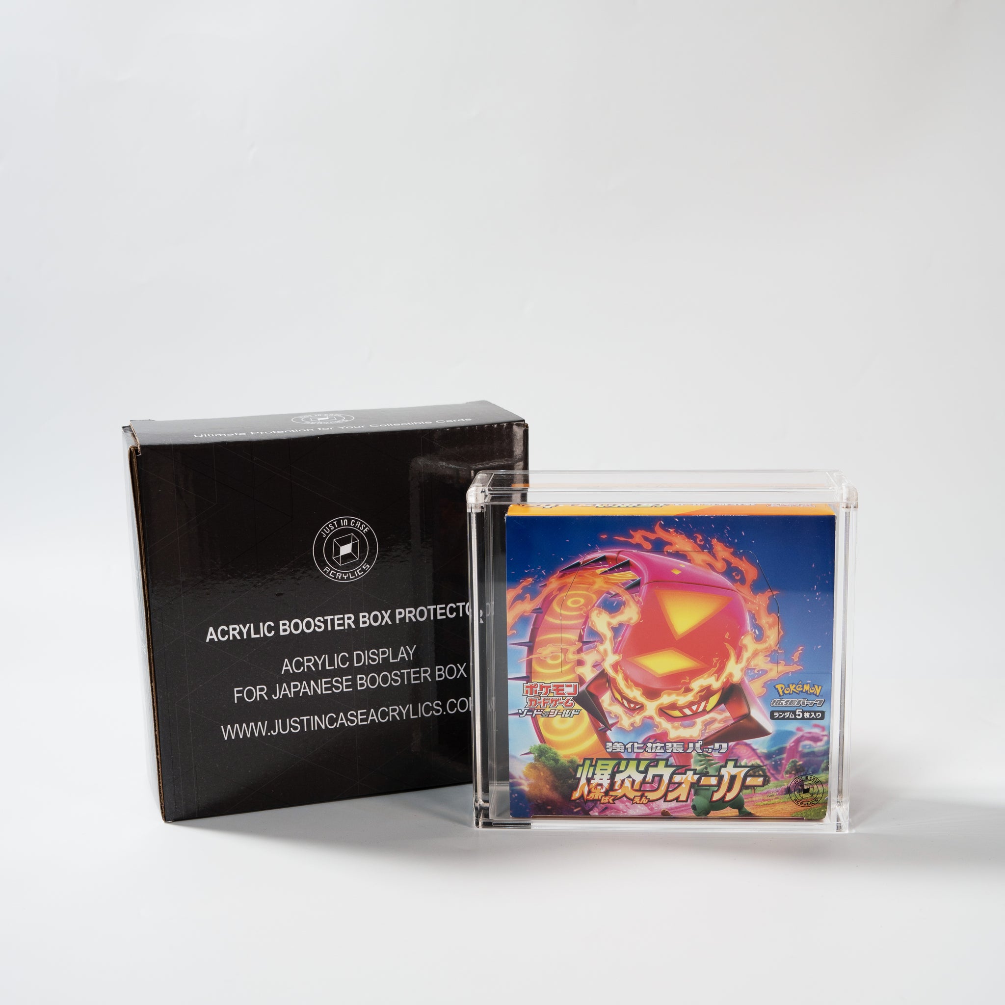Acrylic Display Case for Japanese Booster Box with Easy Magnetic Lid