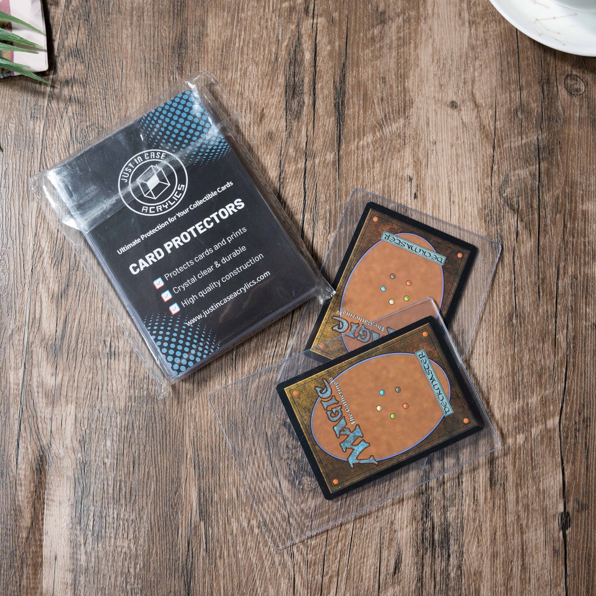 Plastic Semi Rigid Card Holder For Storage